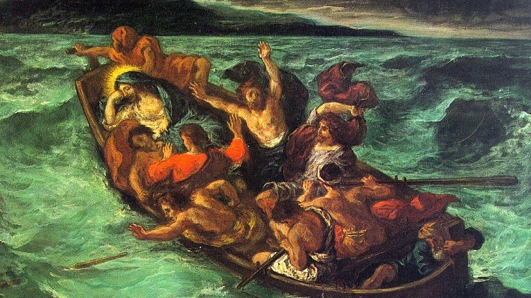 Matteo 8, 23-27 con commento - Preghiere in Audio